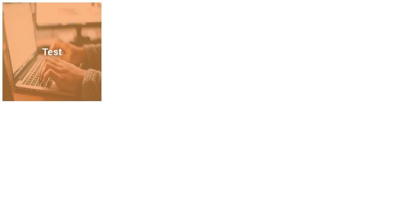 Image color overlay CSS