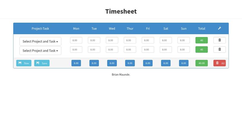 Timesheet