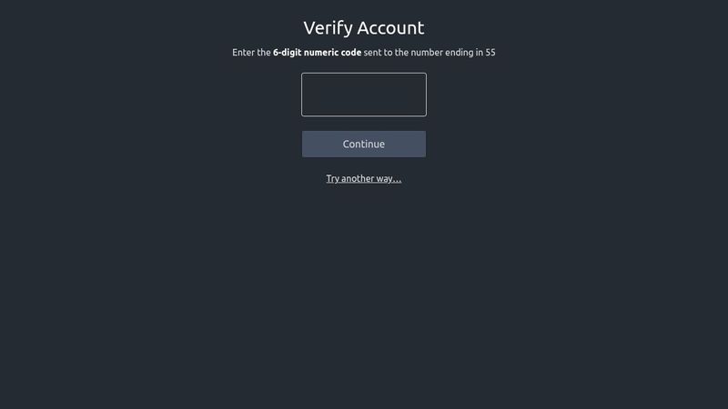 OTP Form Demo: HTML + CSS