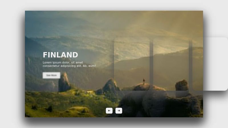 Image Slider using HTML CSS and JavaScript
