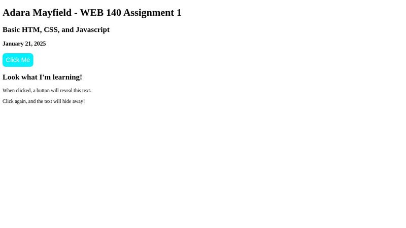 CodePen Home WEB 140 - Module 2