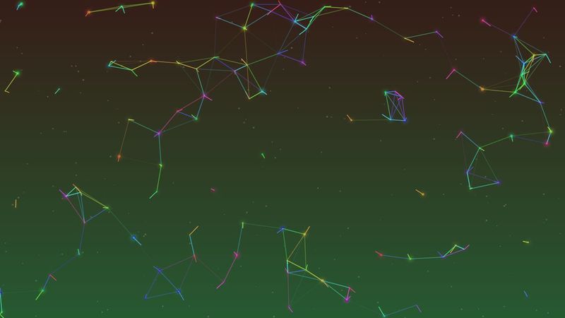 Dynamic Twinkling Particle System | Vanilla JS