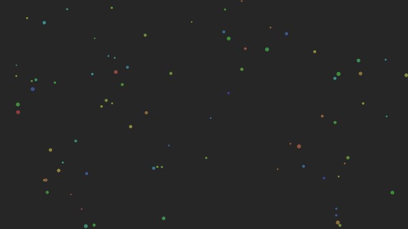 JavaScript - Floating Bubbles