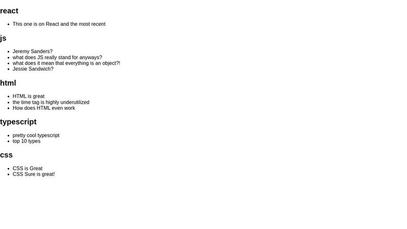 Wes Bos Friday JS Practice Challenge