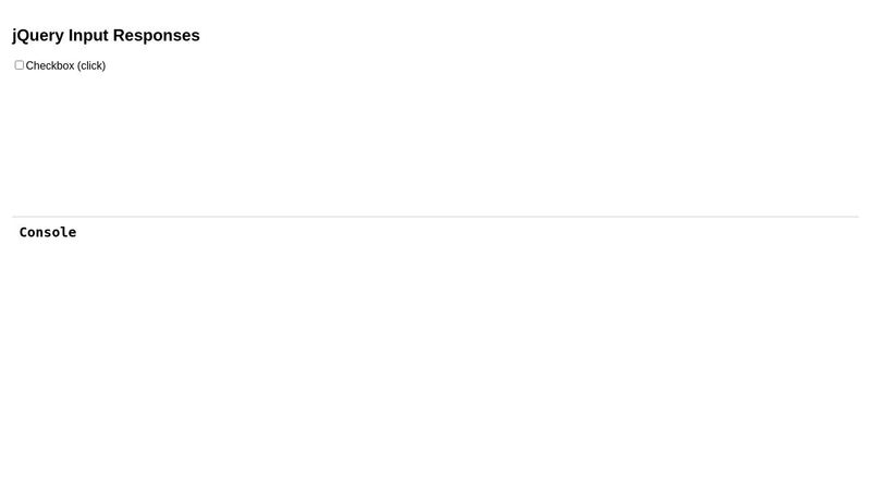 jQuery Element Selection Examples