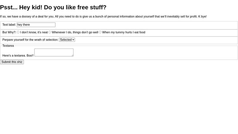 Lesson 2B: Forms CSS
