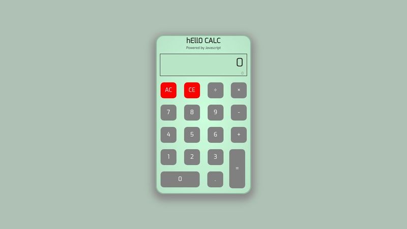 FreeCodeCamp - Javascript Calculator