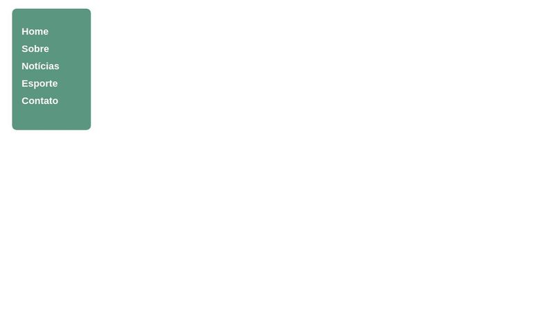 Menu deslizante com CSS3 e HTML5