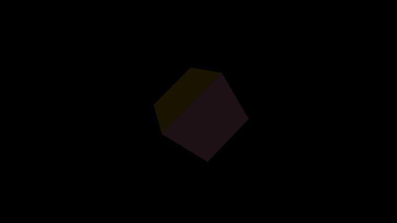 Clickable Cube three.js