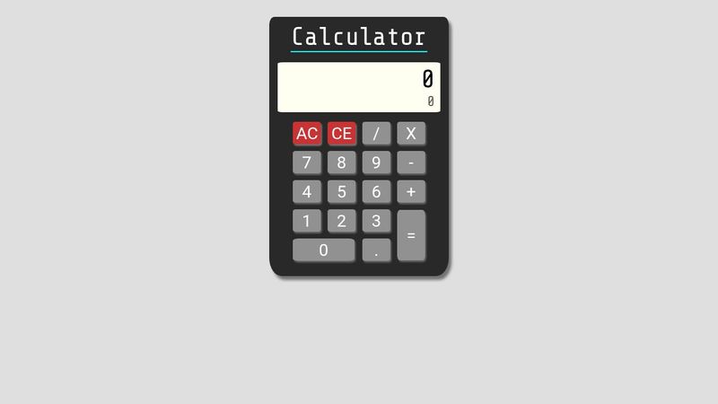 Javascript Calculator FCC by techytushar