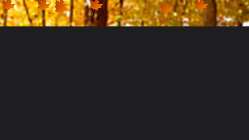 Falling Leaves Animation with CSS only