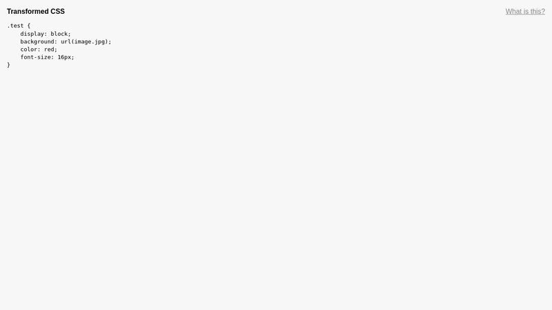 Demo: css-vars-ponyfill