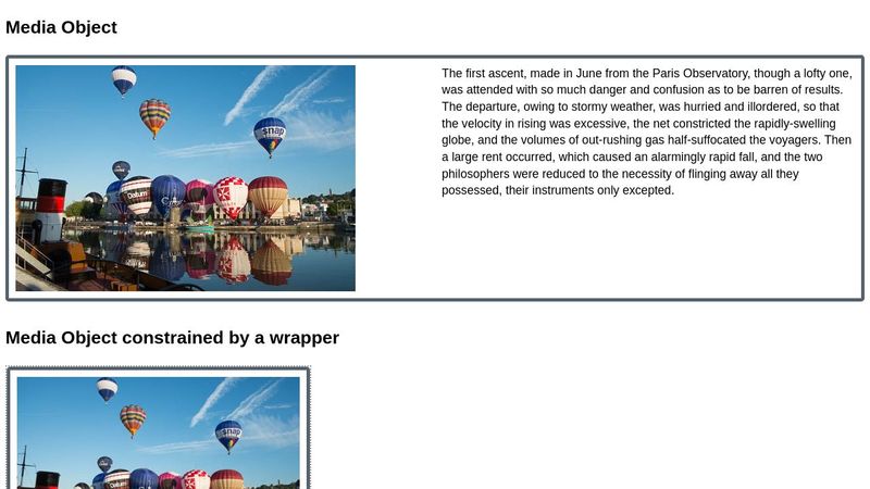 Responsive design without media queries