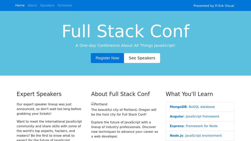 Full Stack Conf