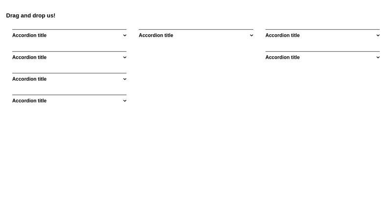 Drag and drop (jQuery UI)