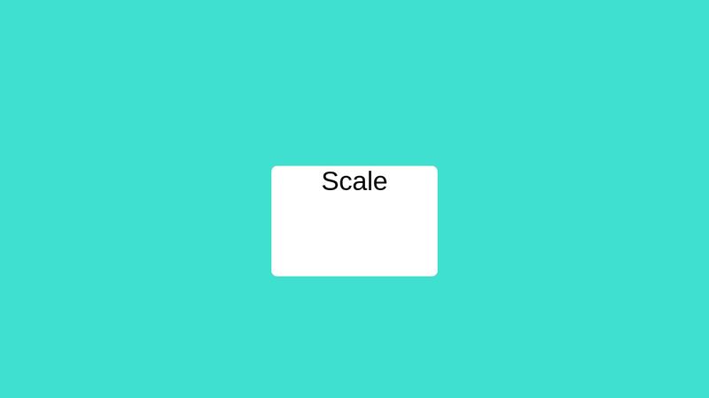 [CSS] Simple hover effect : Scale & hover