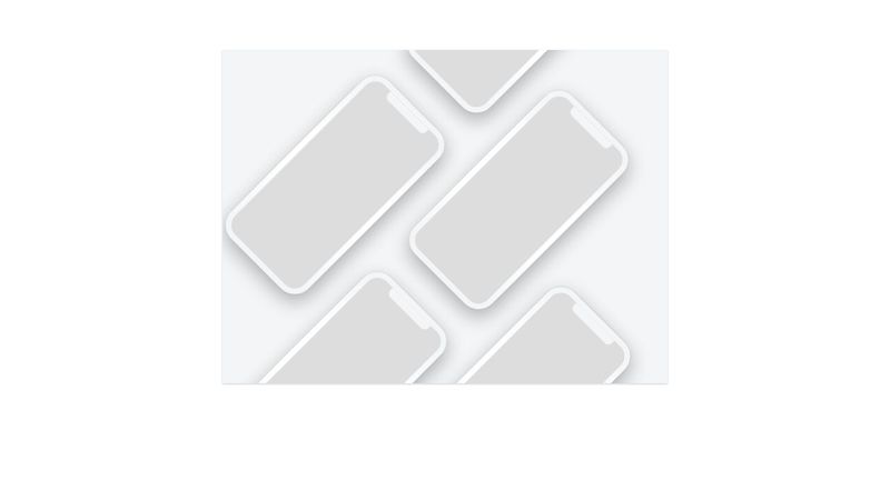 Pure CSS iPhoneX wall