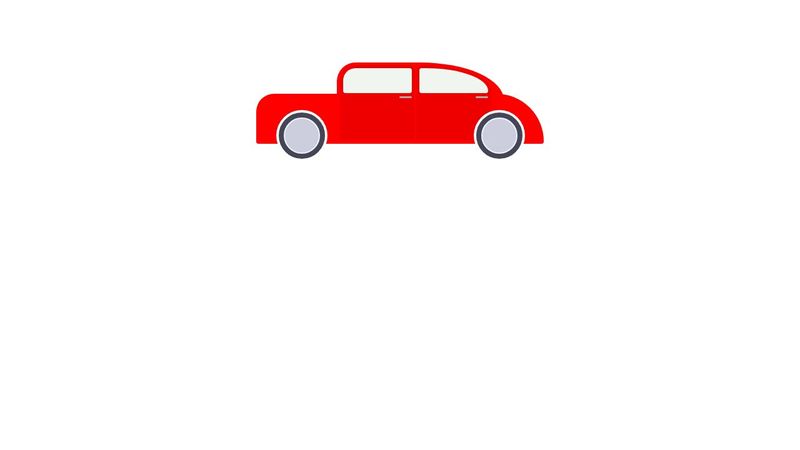 CSS Car using Efficient CSS Rules