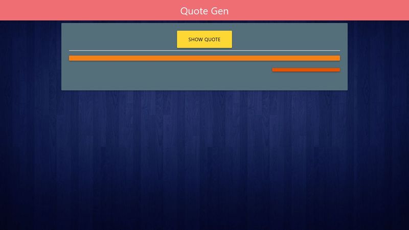 Quote Generator