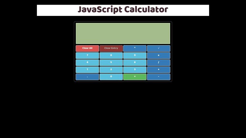 Javascript Calculator (FCC)