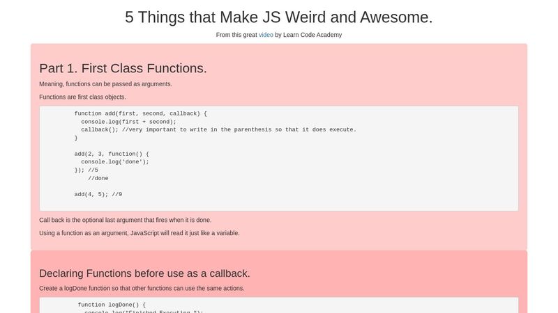 What Makes Javascript Weird...and AWESOME