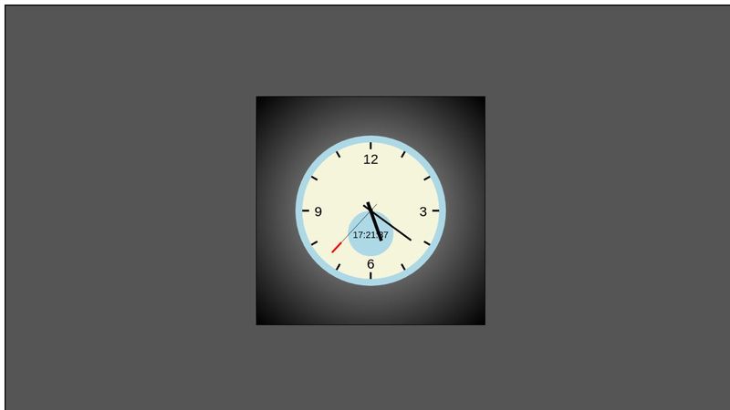 Analog clock