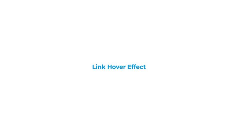 Cross-browser compatible link hover effect with 60fps CSS transitions
