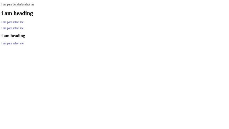 General Sibling Combinator