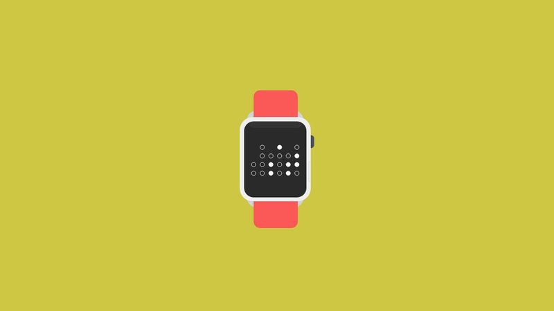 binary smartwatch - javascript & css