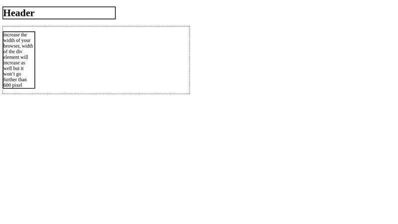 HTML Max width html-max-width
