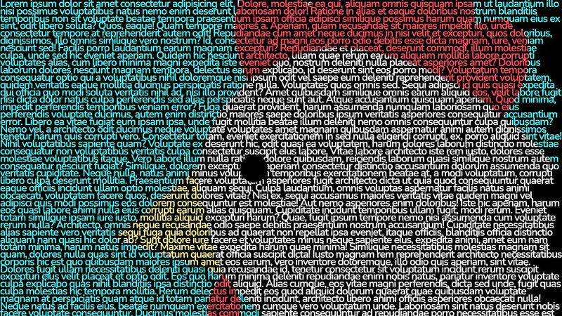 CSS Text Portrait Effects