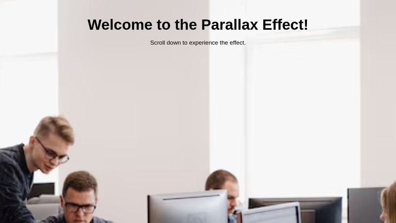 Parallax Scrolling