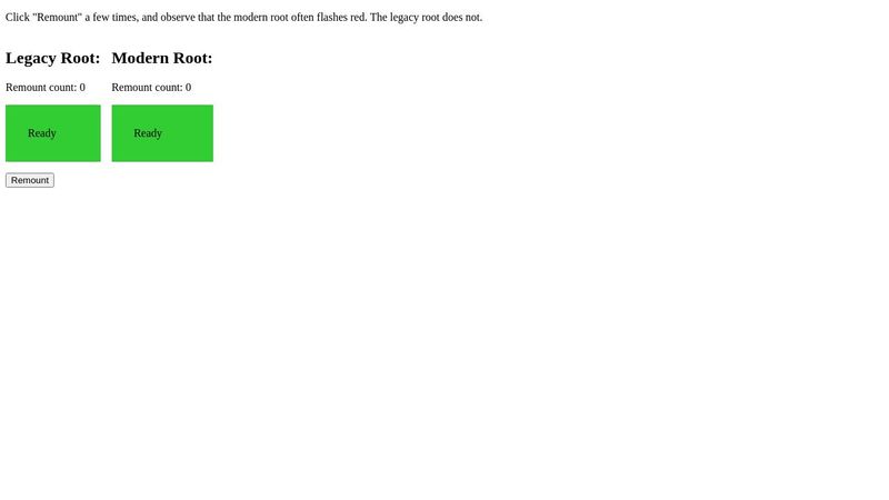 react root - function component