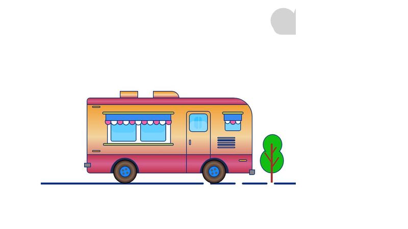 Love Bus (Pure CSS Art)
