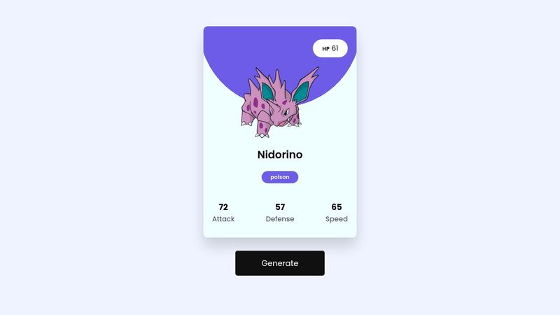 Pokemon Card Generator