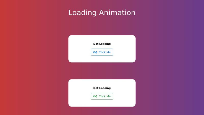 button Loading Animation