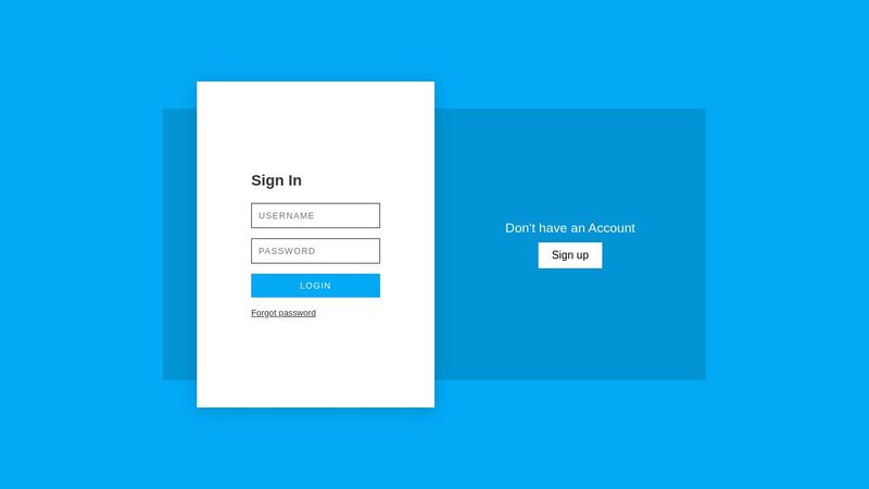 Animated Login & Registration Form using HTML CSS & JavaScript