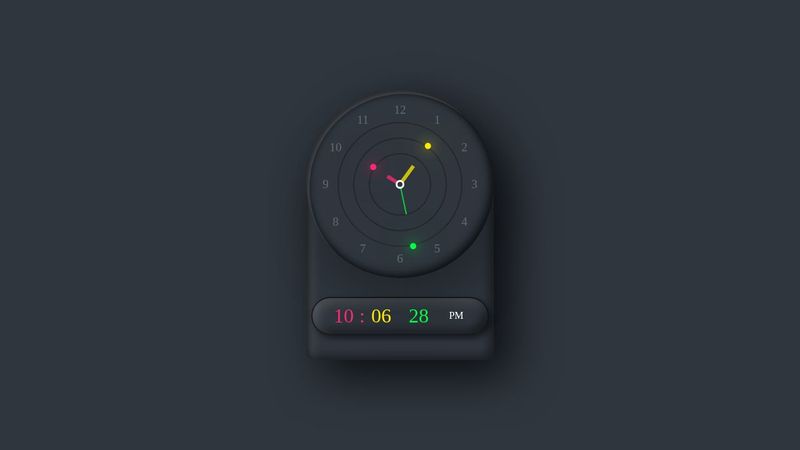 Amazing Analog clock