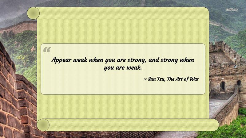 Sun Tzu Quote Scroll with Click-Animation | CodePen-Challenge, May Week 1