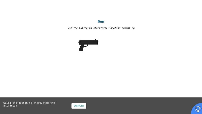 CSS Shooting Gun