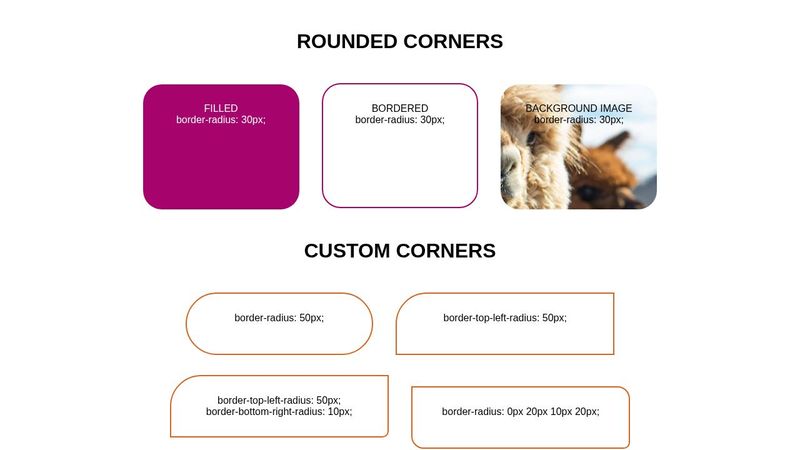 EXAMPLE: Border Radius