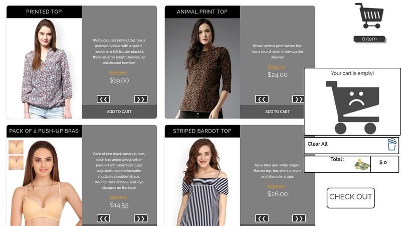 jQuery Shopping Cart [+ Responsive]