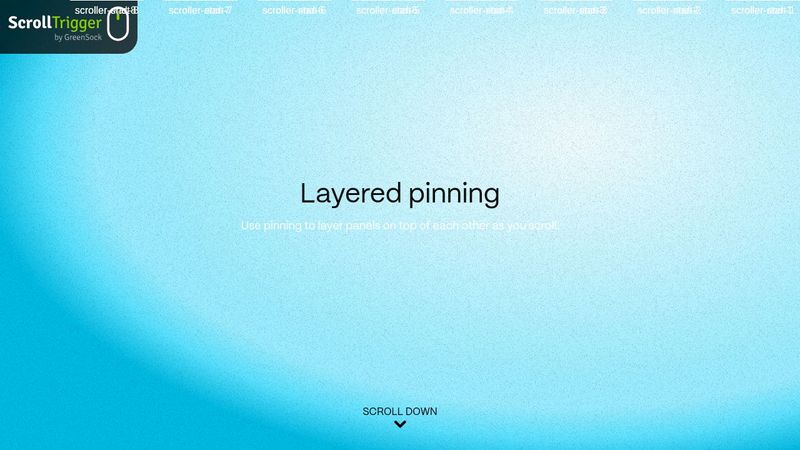 Scroll sections GSAP