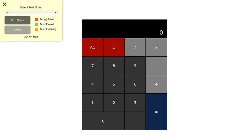 Freecodecamp : Javascript Calculator