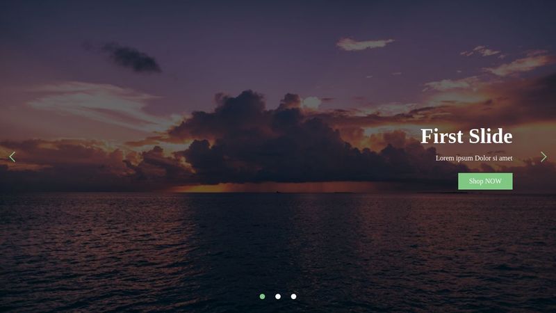 Slider Carousel Pure Javascript