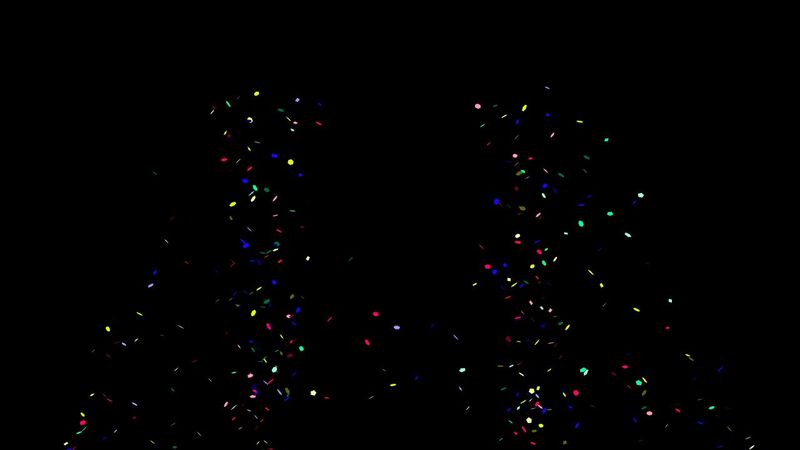 tsParticles - Confetti Cannons 2