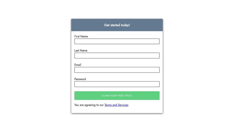 Form Validation