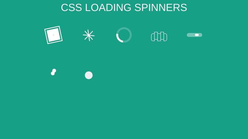 CSS Loading Spinners