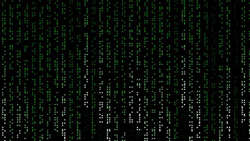 Pure CSS "Matrix" effect