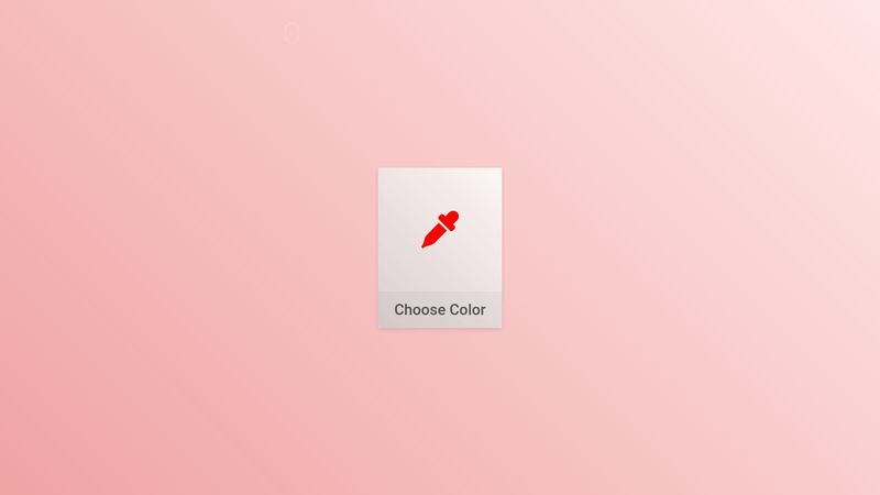 Customized Color Picker Input Pure CSS
